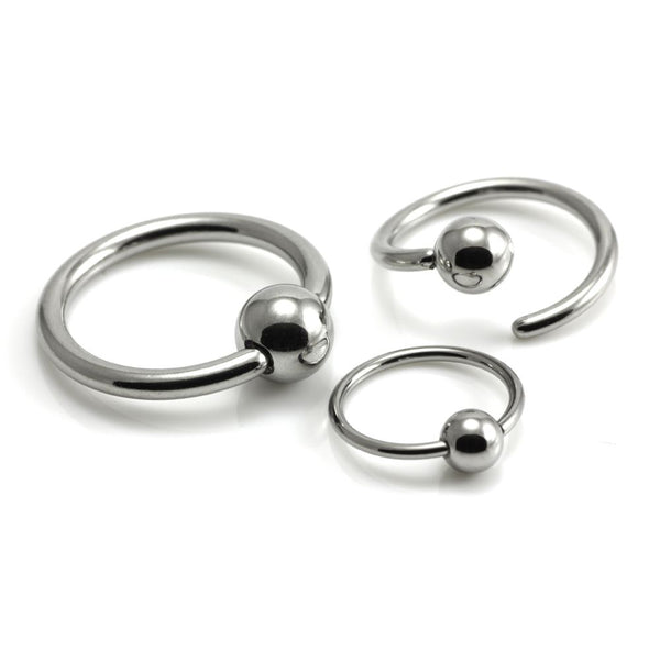 Ball Closure Rings Tagged "Seamless rings" - Silver Lining